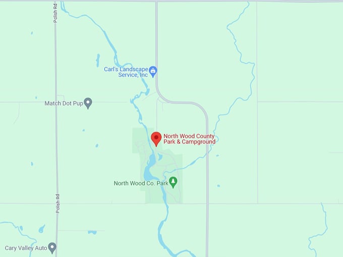 North Wood County Park 10 Map