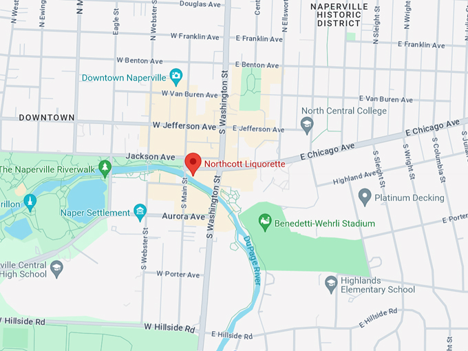 Northcott Liquorette Map