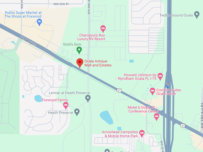ocala antique mall and estates 10 maps