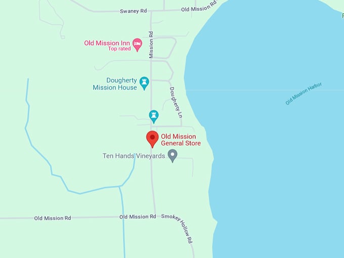 old mission general store 10 map