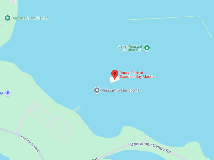 paqua park at scorpion bay marina 10 map