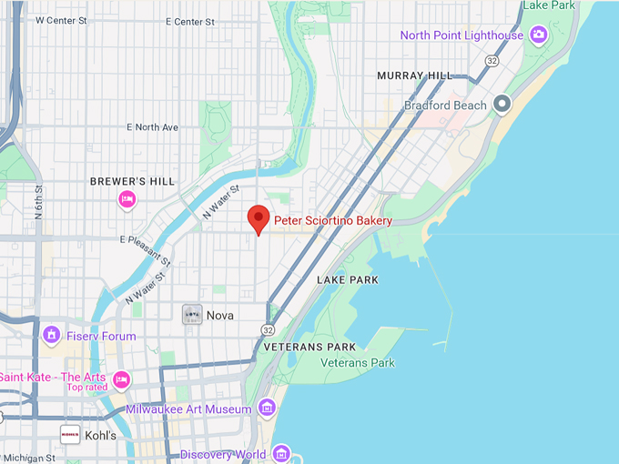 peter sciortino bakery 10 map