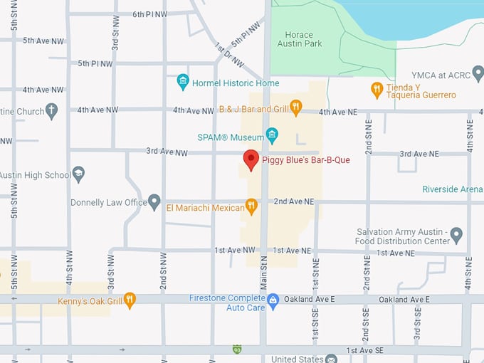 piggy blue's bar b que 10 map