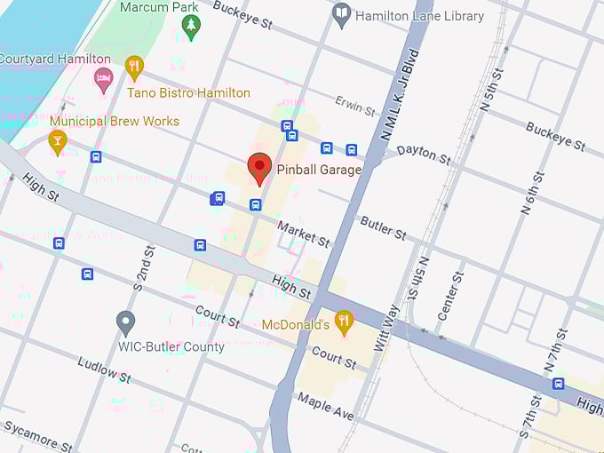 pinball garage 10 map