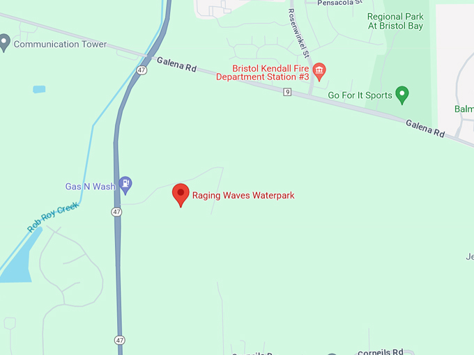 raging waves waterpark 10 map