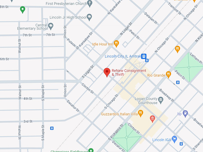 ReNew Consignment & Thrift10 map