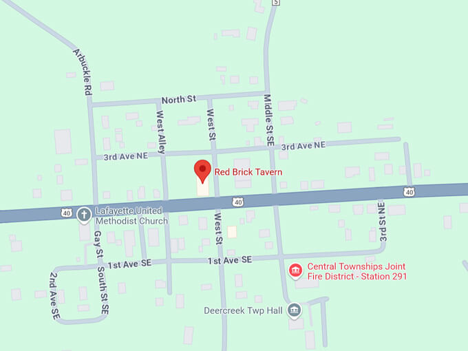 red brick tavern 10 map