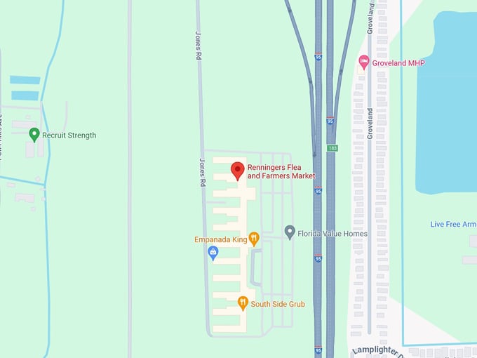 renningers flea and farmers market 10 map