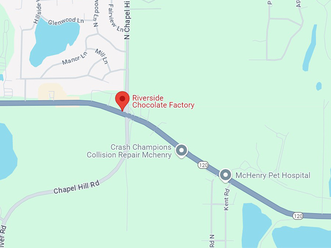 riverside chocolate factory 10 map