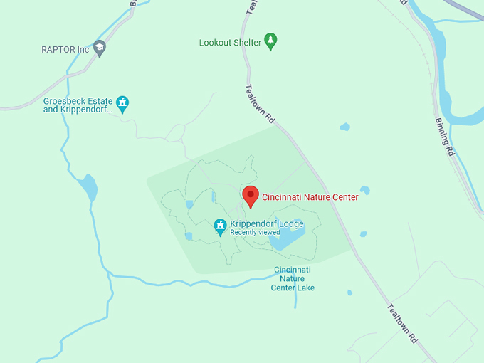 Rowe Woods Edge Trail 10 Map