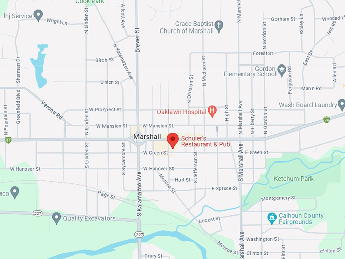 Schuler's Restaurant & Pub 10 map