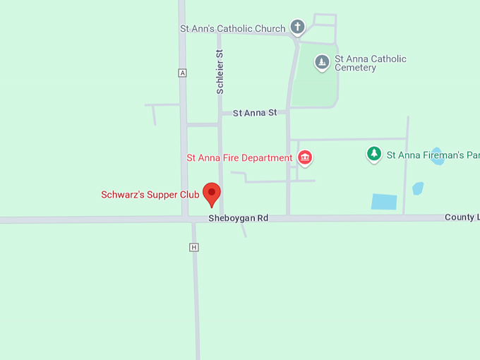 schwarz's supper club map