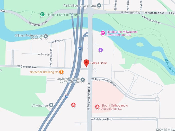 solly&rsquo;s grille 10 map