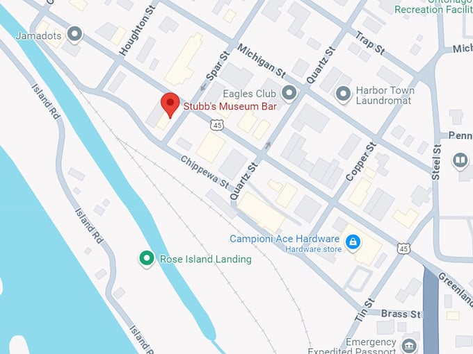 stubb's museum bar 10 map