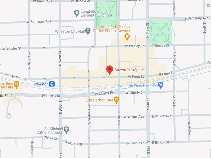 Suzette's Cr&ecirc;perie map