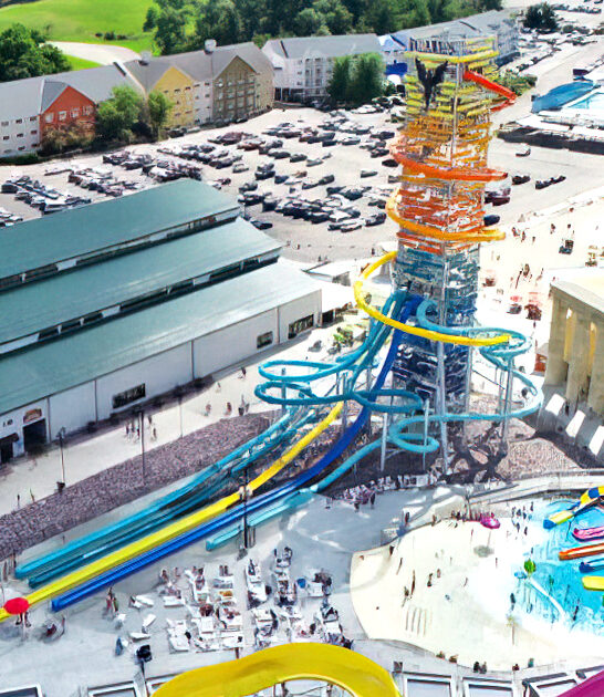 tallest waterslide america wisconsin ftr