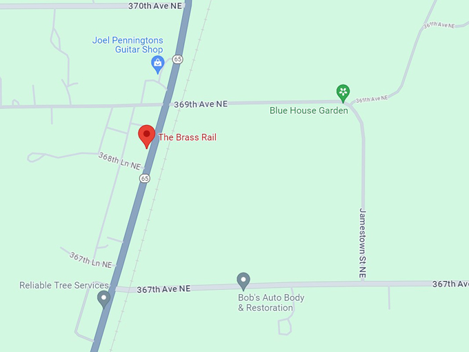 the brass rail 10 map