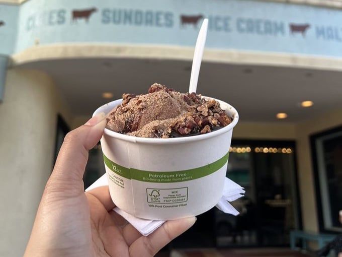 the brown cow ice cream parlor 3