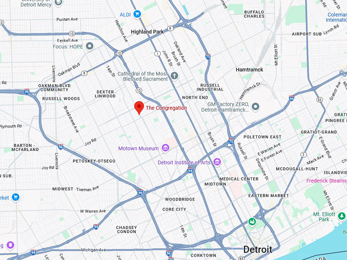 the congregation 10 map