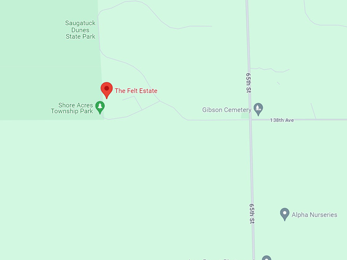 the felt estate 10 map