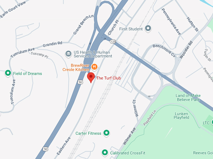 the turf club 10 map