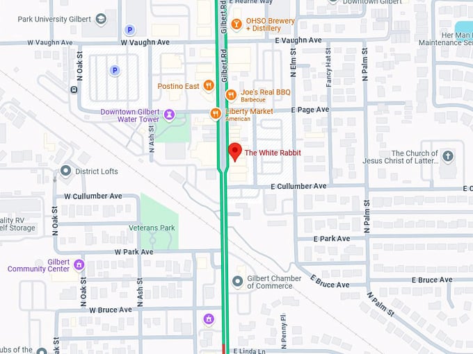 the white rabbit 10 map