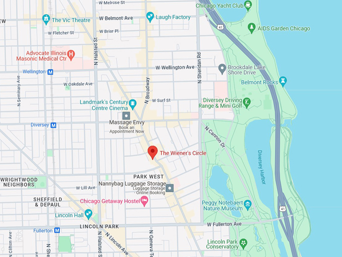 The Wiener's Circle Map