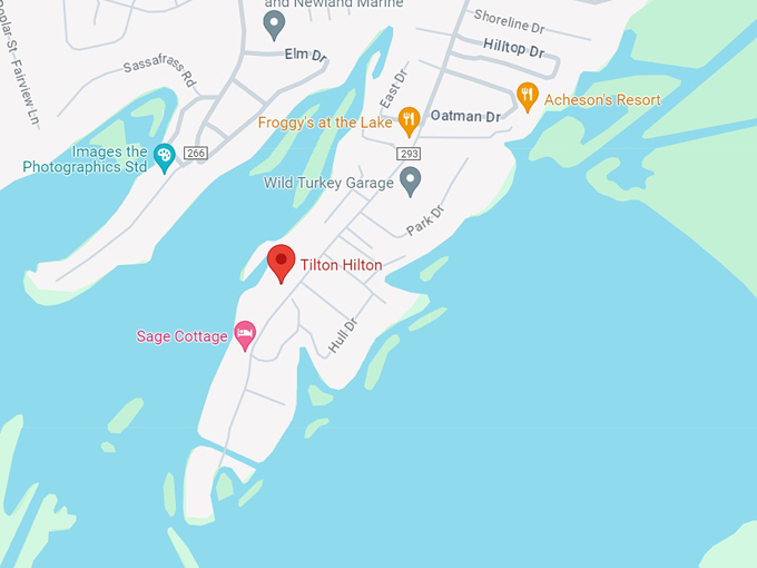 tilton hilton 10 map