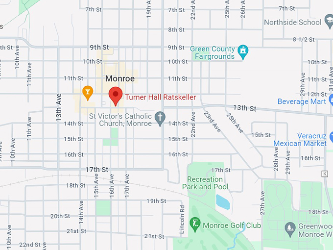 turner hall ratskeller restaurant 10 map