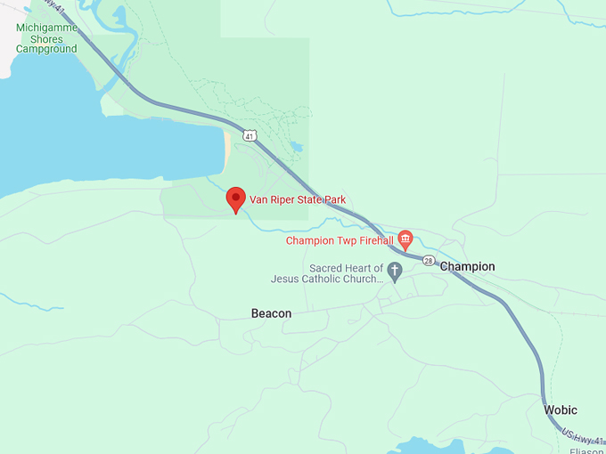 Van Riper State Park 10 Map