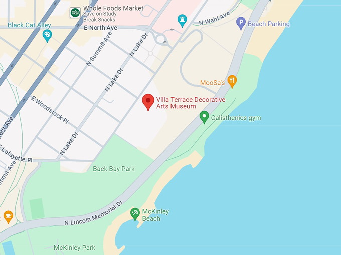 villa terrace decorative arts museum 10 map