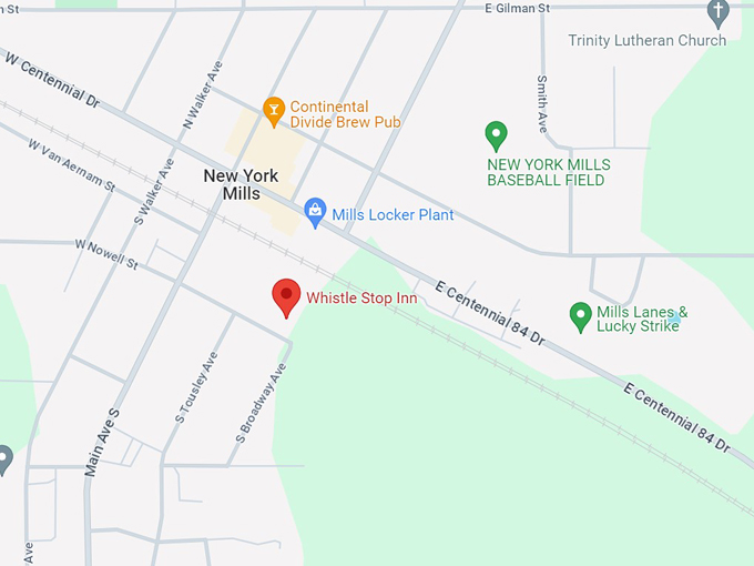 whistle stop inn 10 map