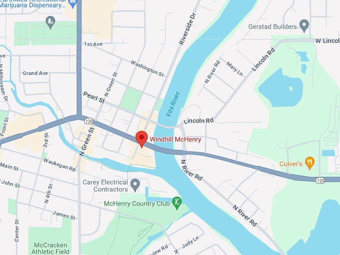 Windhill Pancake Parlor 10 Map