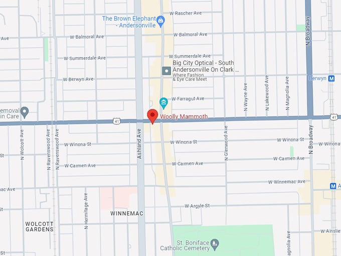 Woolly Mammoth Antiques, Oddities & Resale 10 map