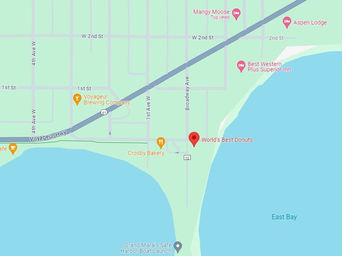 world&rsquo;s best donuts 10 map