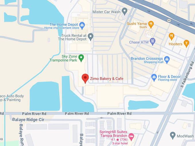 zimo bakery & cafe 10 map