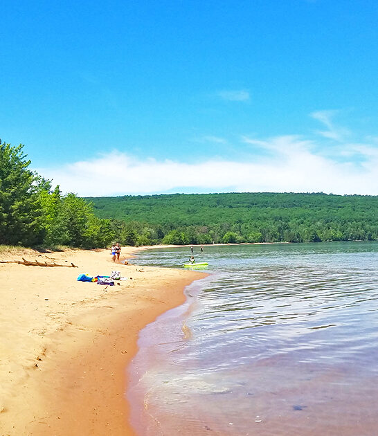 best lake beach wisconsin ftr