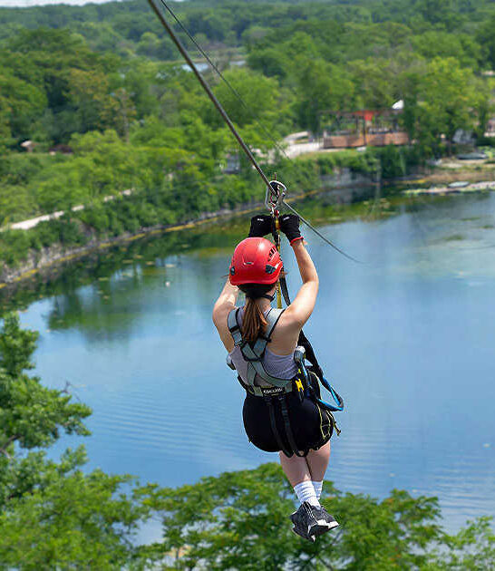 fun zip line illinois ftr