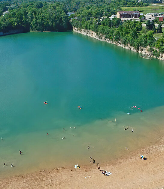 gorgeous quarry lake wisconsin ftr