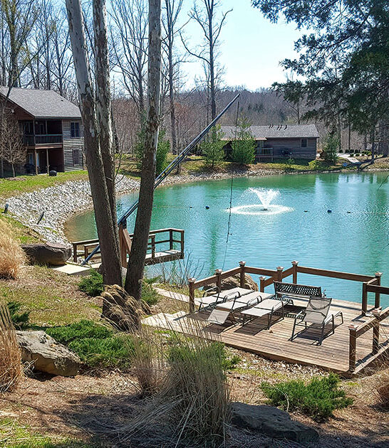gorgeous waterfront cabins illinois ftr