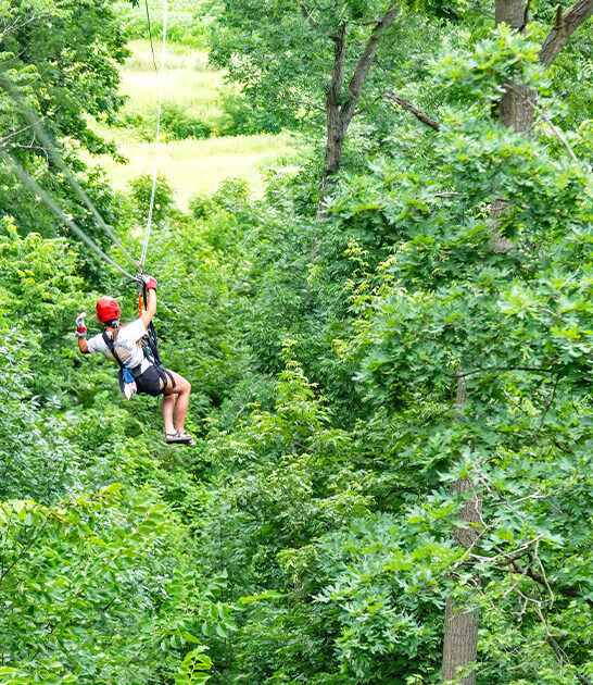 illinois thrilling zipline ride ftr