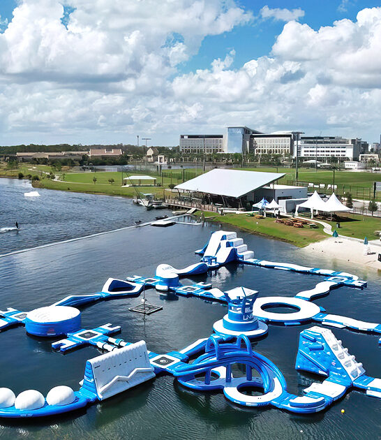 massive inflatable waterpark florida ftr