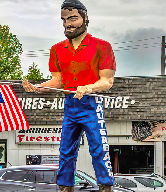 muffler man statue illinois ftr