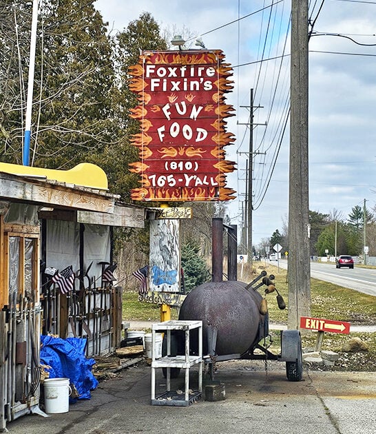 quirky barbecue joint michigan ftr