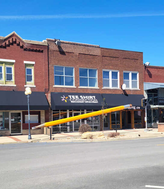 quirky oversized pencil illinois ftr