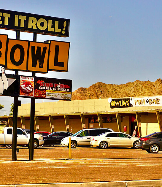 retro bowling alley arizona ftr