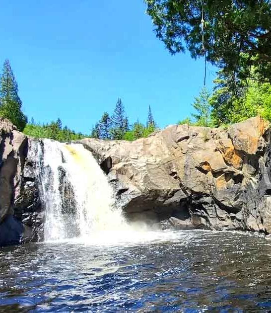 scenic waterfall hikes minnesota ftr