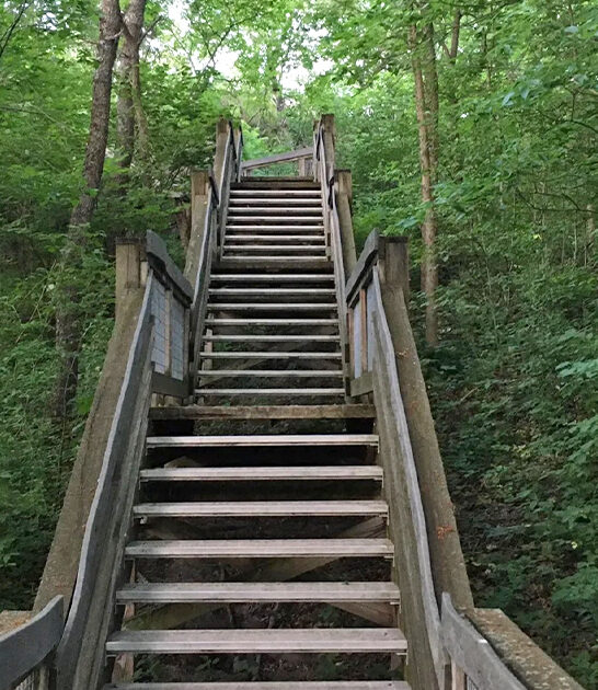 short easy hike illinois ftr