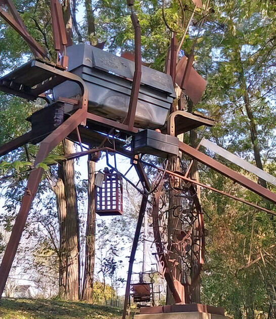 steel sculpture park illinois ftr