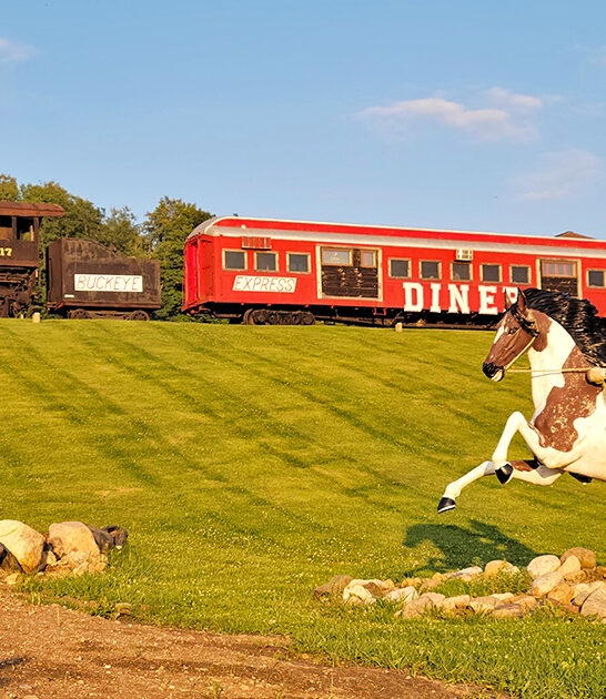 train themed diner ohio ftr